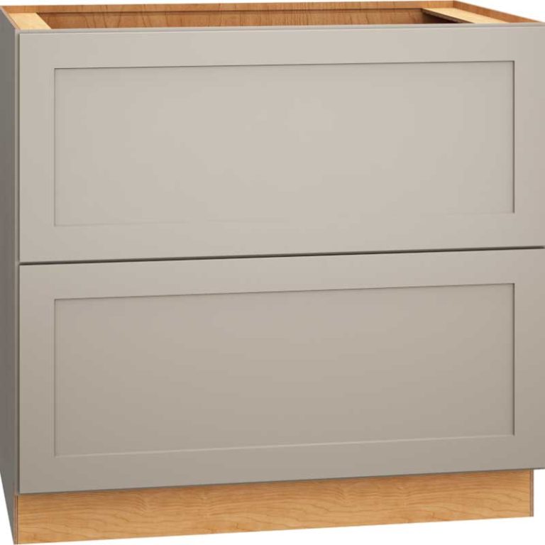 36" Base Cabinet | 2 Drawers | Omni Mineral | Mantra