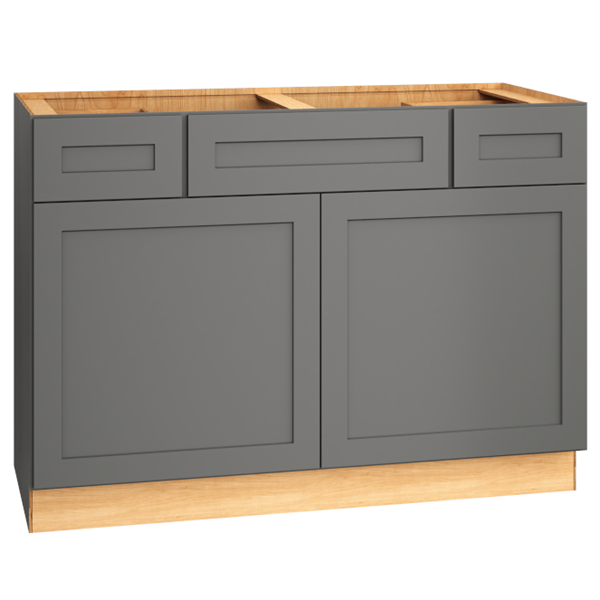 48" Vanity Sink Base Cabinet | Omni Graphite | Mantra