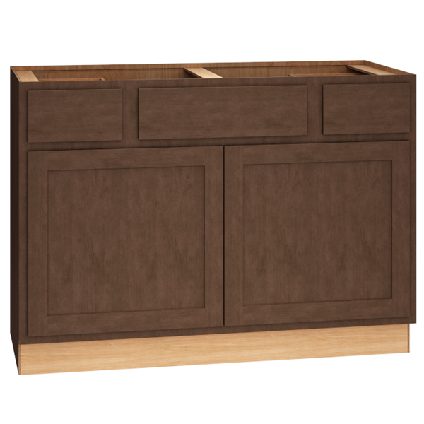 48" Vanity Sink Base Cabinet | Classic Bark | Mantra