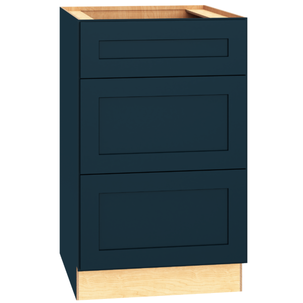 21" Base Cabinet | 3 Drawers | Omni Admiral | Mantra