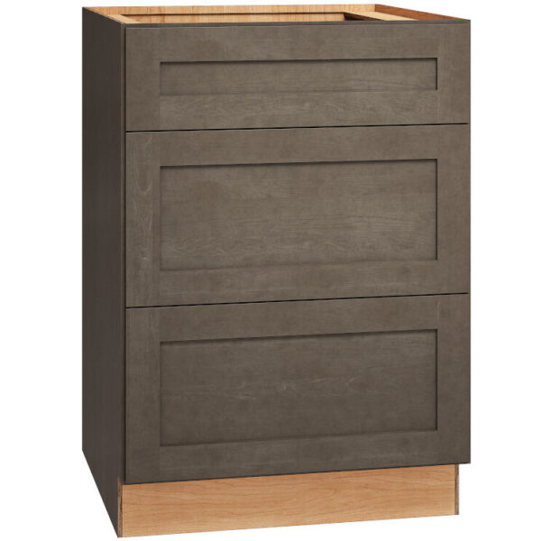 24" Base Cabinet | 3 Drawers | Omni Beachwood | Mantra