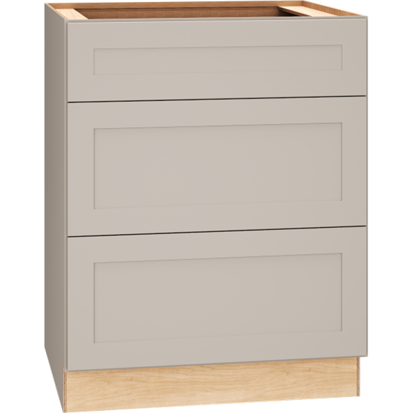 24" Base Cabinet | 3 Drawers | Omni Mineral | Mantra