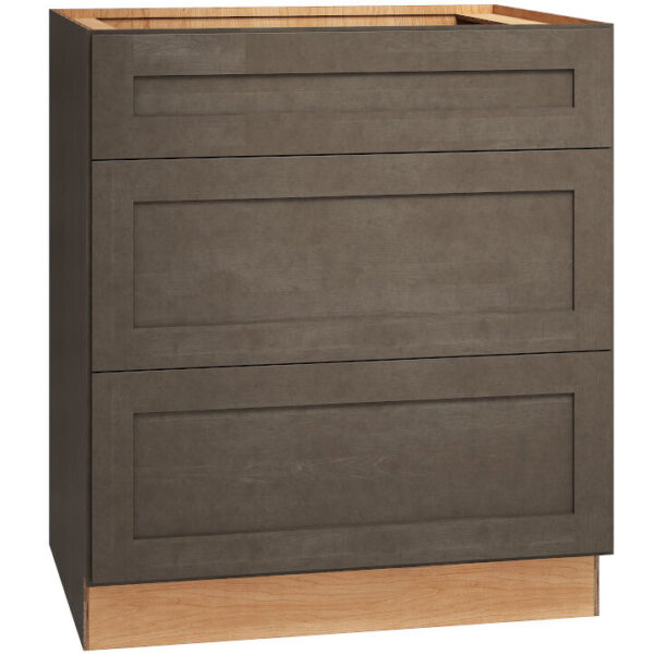 30" Base Cabinet | 3 Drawers | Omni Beachwood | Mantra