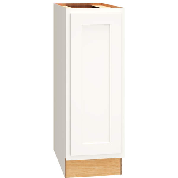 15" Full Height Base Cabinet | Single Door | Classic Snow | Mantra