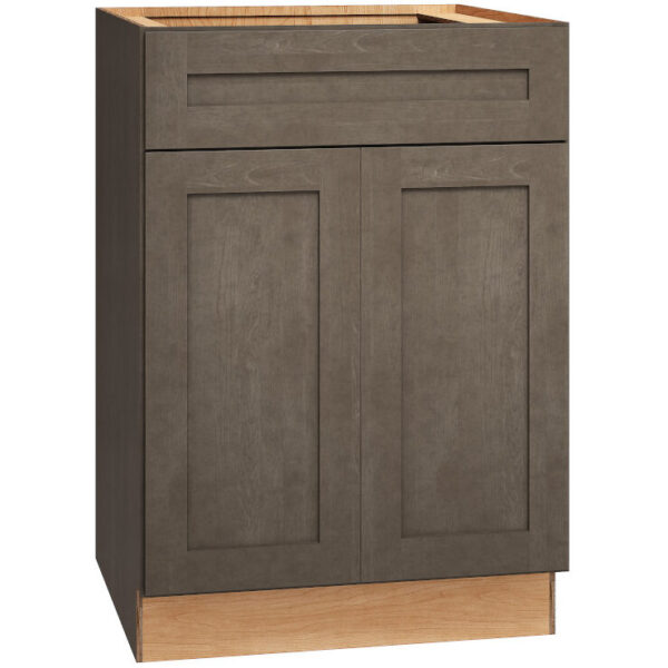24" Base Cabinet | Double Doors | Omni Beachwood | Mantra
