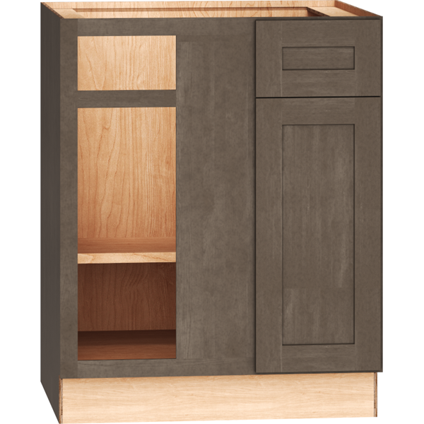 36" Corner Base Cabinet | Single Door | Omni Beachwood | Mantra