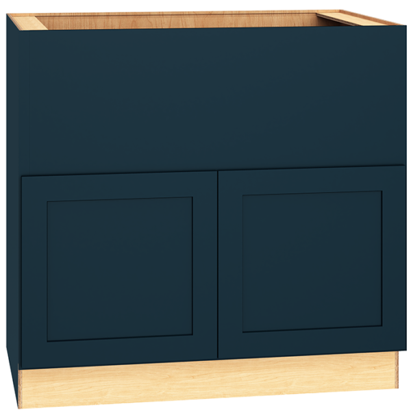 36" Country Sink Base in Omni Admiral - Mantra Cabinets