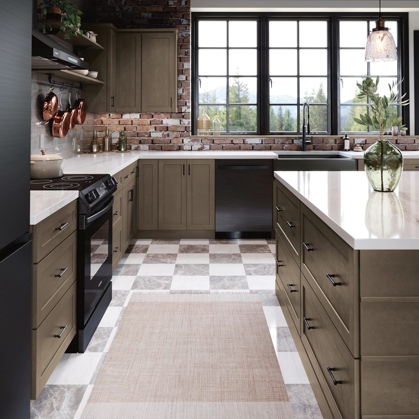 30" Base Cabinet | 3 Drawers | Omni Beachwood | Mantra