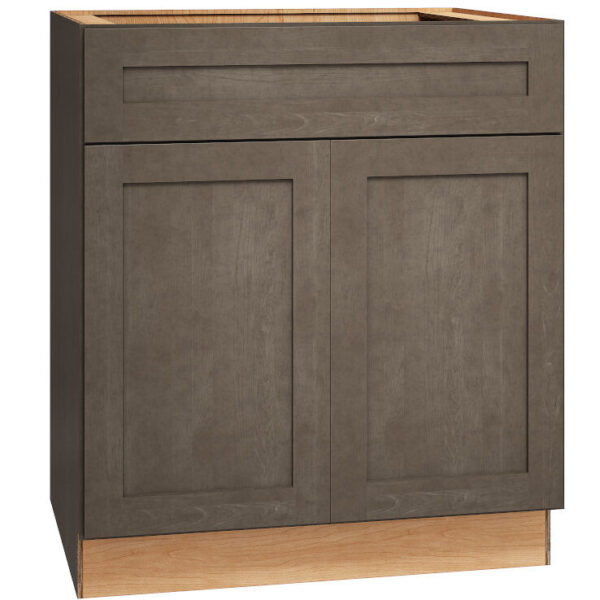 30" Sink Base Cabinet in Omni Beachwood - MANTRA Cabinets