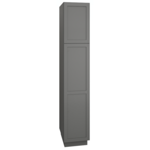 93" Utility Cabinet | Single Door | Omni Graphite | Mantra