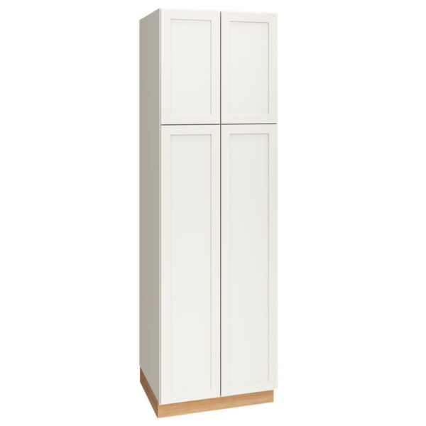 93" Utility Cabinet in 30" Width with Double Doors in Omni Snow ...