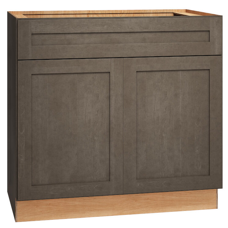 36 X 34 1 2 Vanity Sink Base Cabinet In Omni Beachwood Mantra Cabinets
