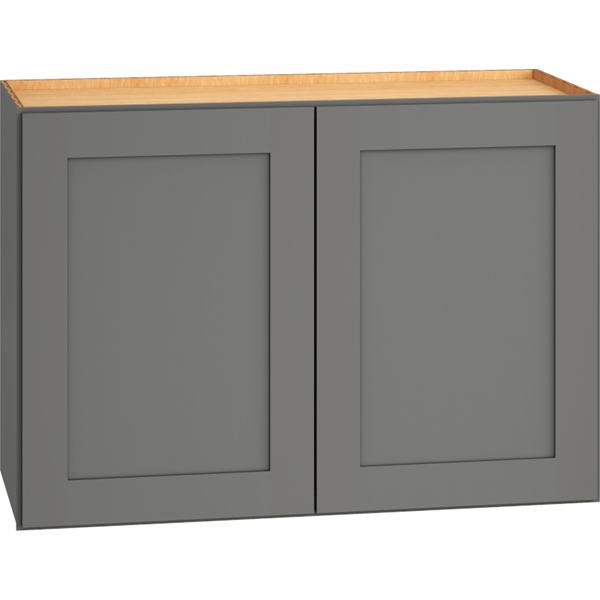30" x 21" x 12" Wall Cabinet with Double Doors in Omni Graphite ...