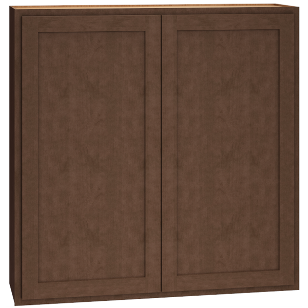 42" x 42" Wall Cabinet | Double Doors | Classic Bark | Mantra